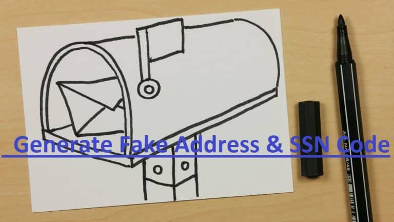 How To Generate Real And Fake Address And SSN Code how-to-generate-real-and-fake-address-and-ssn-code